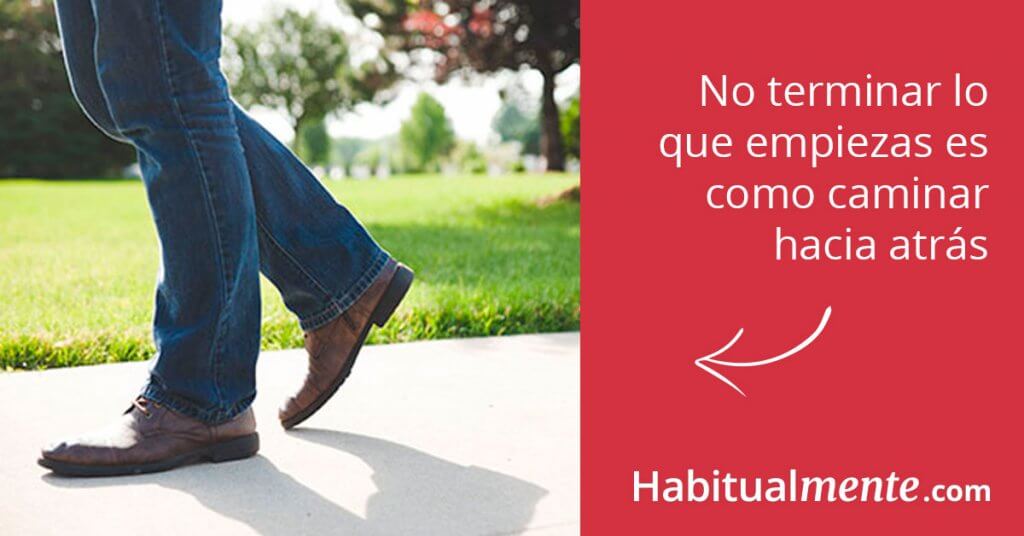 Cómo terminar lo que empiezas con esta simple fórmula