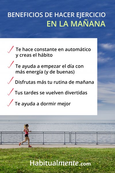 La guía rápida de 3 pasos para hacer ejercicio en la mañana