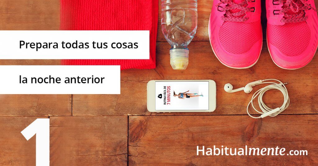 La guía rápida de 3 pasos para hacer ejercicio en la mañana