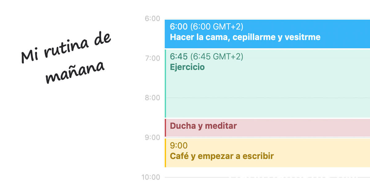 Cómo crear tu rutina de mañana para empezar bien el día - Habitualmente