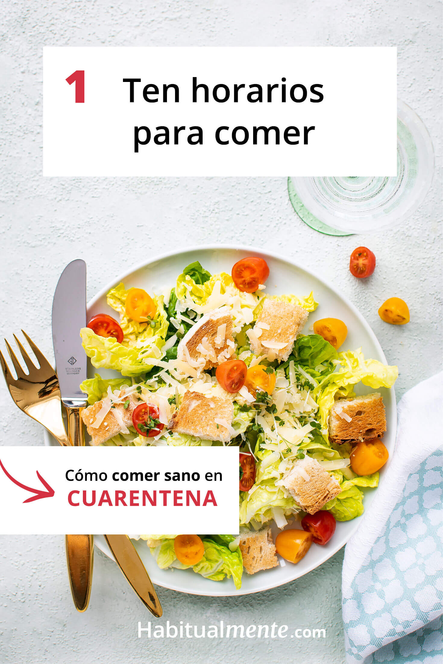 Estoy en cuarentena ¿cómo puedo comer sano? - Habitualmente